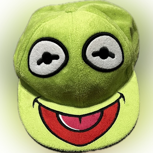 The Muppets | Accessories | Kermit The Frog Baseball Hat Cap Fuzzy The ...